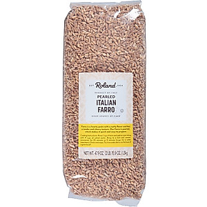 Roland Foods Pearled Italian Farro, Specialty Imported Food, 47.9-Ounce Bag