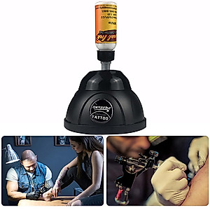 Mini Vortex Mixer Liquid Bottle Polish Shaking Nail Lacquer Shaker Lab Paint Mixer Air Brush Paint Mixer Pigment Shaker Ink Mixer for Paint, Pigment, Gel Polish and Eyelash Adhesive(7000 RPM)