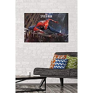 Trends International Marvel Comics - Spider-Man - Action Wall Poster, 22.375" x 34", Unframed Version