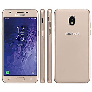 Samsung Galaxy J3 Star 16GB J337T 5.0" HD Display Android 8.0 4G LTE T-Mobile Smartphone - Gold (Renewed)