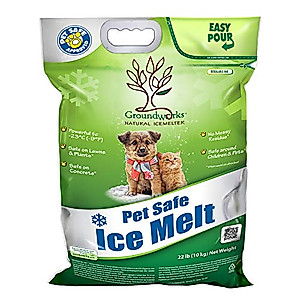 Child Pet Plant and Concrete Safe Fast Acting Ice Melt 22 Pound Bag L