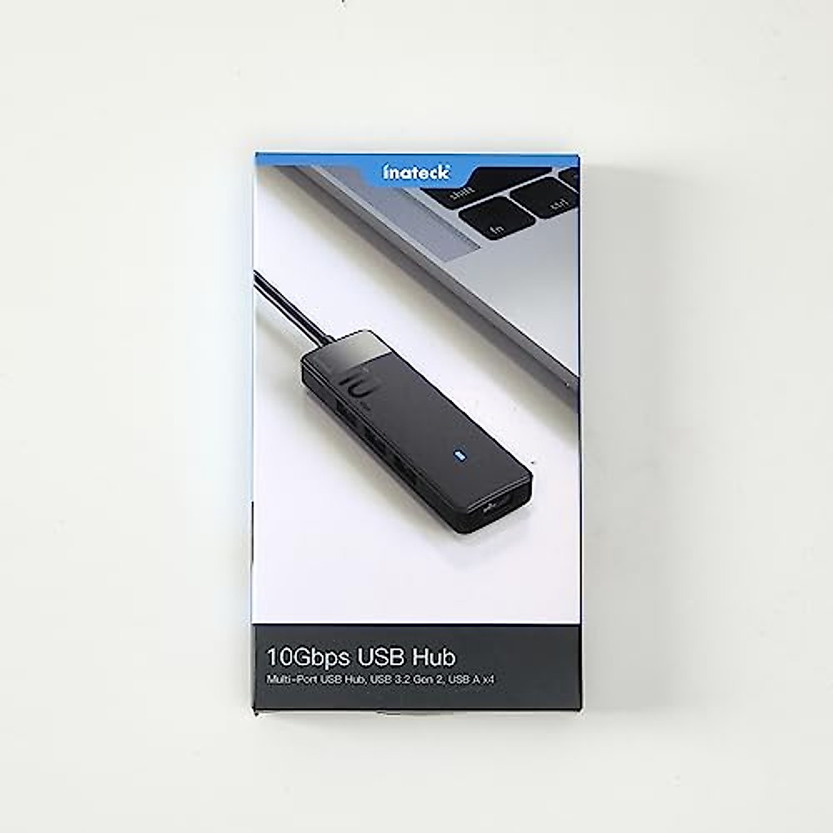 Inateck USB Hub with 4 USB A Ports, USB 3.2 Gen 2 Speed, 1.6 ft Cable, HB2025A