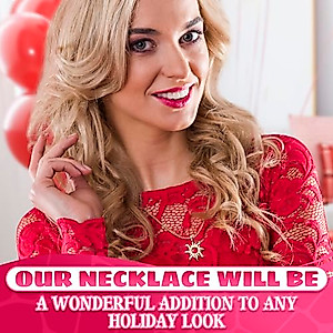 Sun Necklace With Gift Cards for Women - Golden Sun Pendant Necklace for Women Dainty Necklace Choker Necklace Friendship Gifts for Women - Cute Necklaces for Teen Girls Charm Necklace Gold Necklace