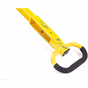 Gorilla Carts GOR1400-COM Steel Utility Cart, Heavy-Duty Convertible 2-in-1 Handle and Removable Sides, 12 cu ft, 1400 lb Capacity, Black