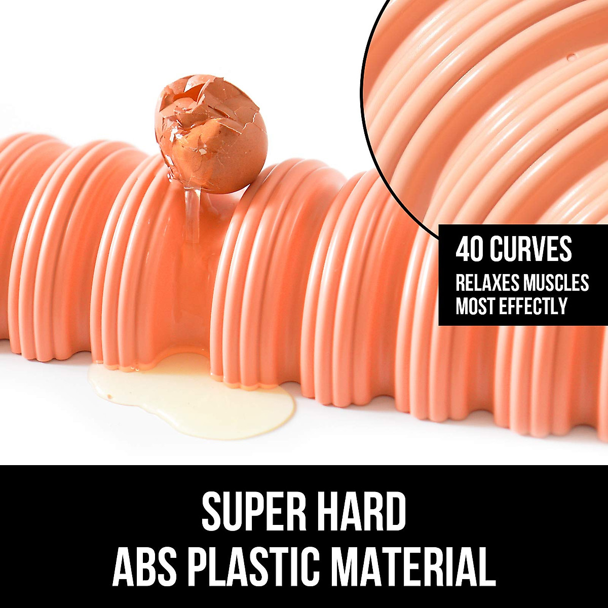 BEAURIT Home Pilates Set | Foam Roller Set(ABS) | Back Massager | Massage Roller | Muscle Roller for Leg | Yoga Accessories | Yoga Roller | High Density | Body Roller | Exercise Roller | Body Massage