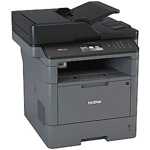 Brother MFC-L5700DW Monochrome Multifunction All-in-One Laser Printer, Flexible Network Connectivity, Mobile Printing, Scanning, Duplex (Renewed)