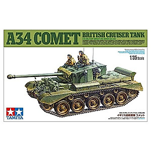 TAMIYA 1/35 British Cruiser Tank A34 Comet TAM35380 Plastic Models Armor/Military 1/35
