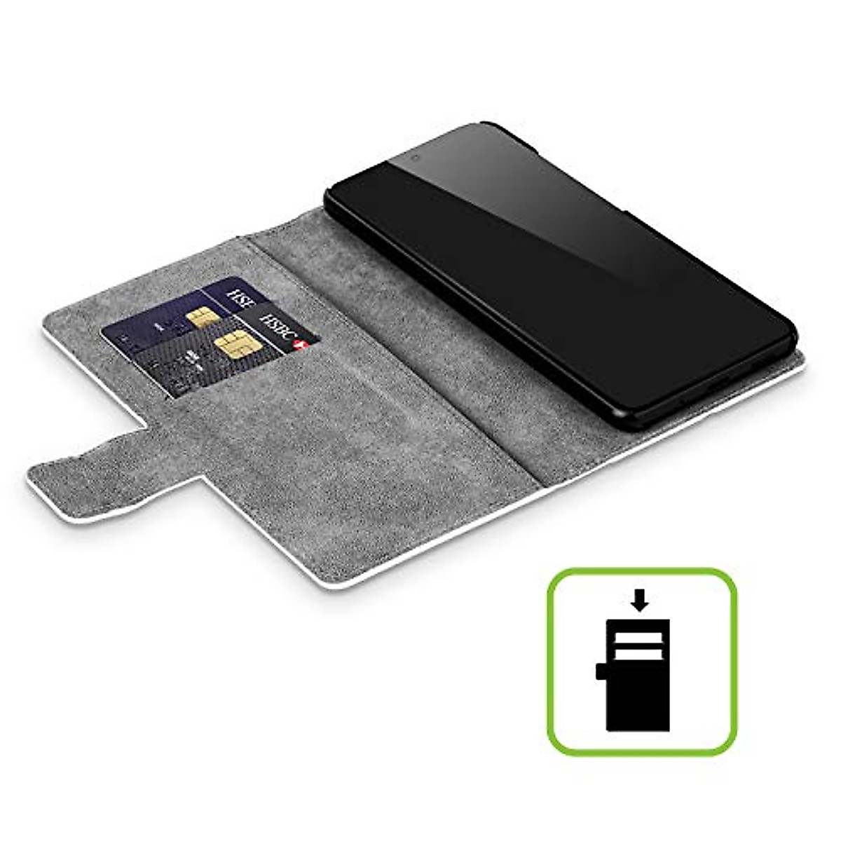 Head Case Designs Officially Licensed Episodic Drawing Cats Pattern Leather Book Wallet Case Cover Compatible with Samsung Galaxy A04 (2022)