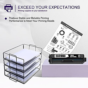 C3326 C331HK0 Toner Cartridge Replacement for Lexmark C3326 Toner MC3326adwe MC3326i C3326dw Printer, 1 Pack Black-Sold by ICEWEN