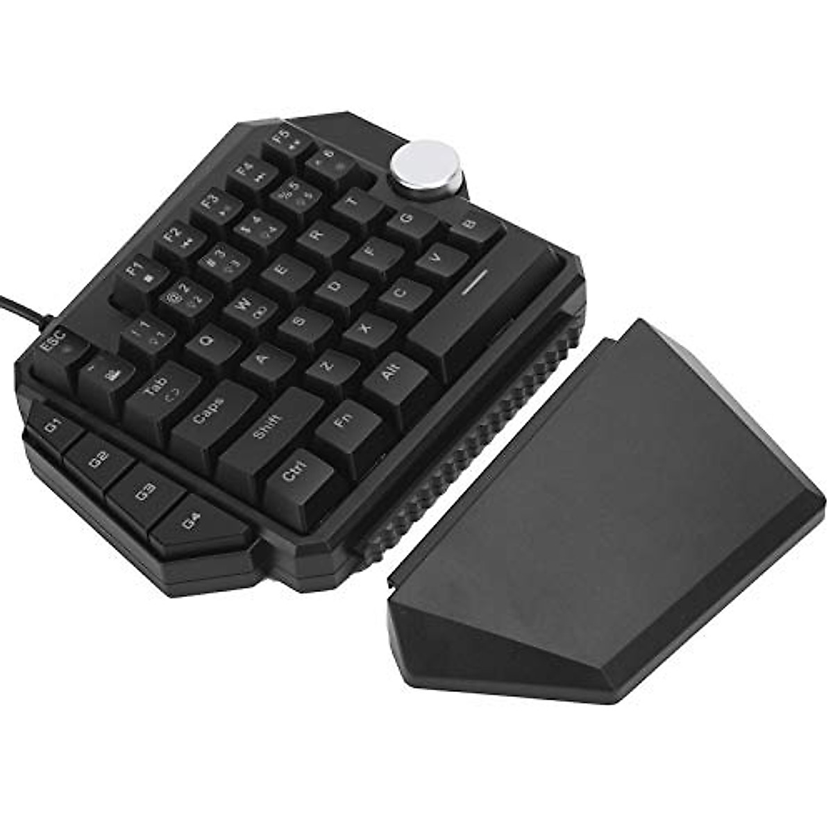 070 44 Keys One Handed Keyboard, RGB Backlight Mechanical Keyboard, Gaming Keyboard for PC, Computer Peripherals