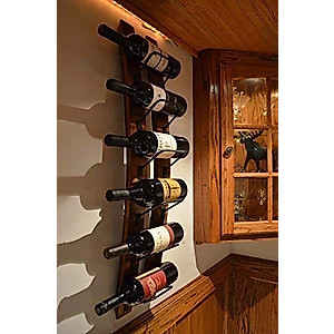 Wine Rack - 6 Bottle Wine Stave Rack