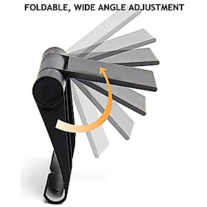 JUSDIQIR Cell Phone Stand for Desk 2 Pack Mobile Phone Holders Desktop Tablet Stand, Foldable Phone Dock Universal Adjustable Tablet Stand for Desk Compatible with Cell Phone Support