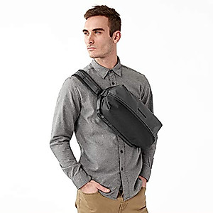 Briggs & Riley Delve Crossbody Sling Bag, Black