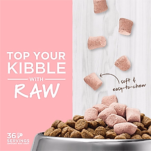 Instinct Raw Boost Mixers, Freeze Dried Cat Food Toppers with Functional Ingredients, Grain Free, Real Chicken - Skin & Coat Health, 5.5 oz Bag