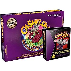 The Rich Dad Cashflow 101 202 No More Rat Race - Rich Dad Board Game Family Toys Robert Kiyosaki Cash Flow Personal Finance Investing Education Knowledge - Key to Success