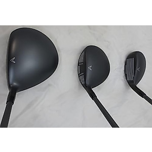 Mens Callaway Complete Golf Set - Clubs Driver, Fairway Wood, Hybrid, Irons, Putter Stand Bag Reg Flex