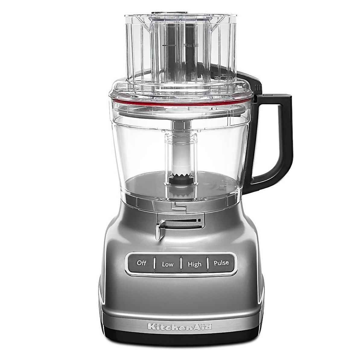 KitchenAid RKFP1133QG 11-Cup Food Processor with Exact Slice System (Renewed) Liquid Graphite