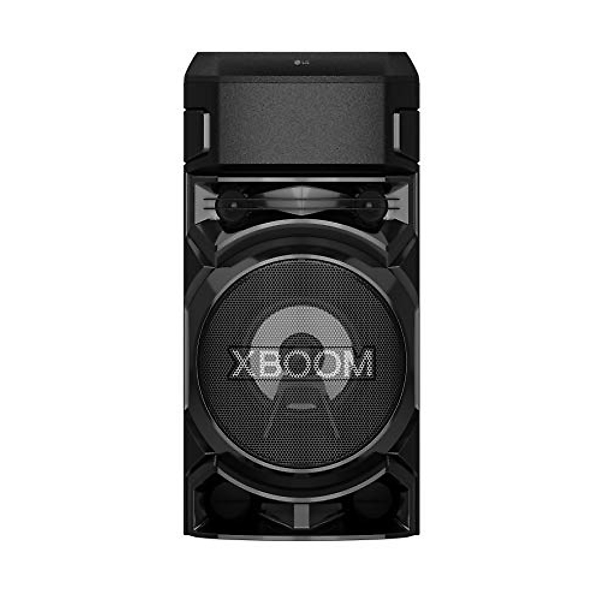 LG XBOOM RN5 Bluetooth Audio System, Booming Bass, LED Party Lighting, Karaoke with Voice Filters, XBOOM App Controlled, Bluetooth, Dual USB, Mic Input