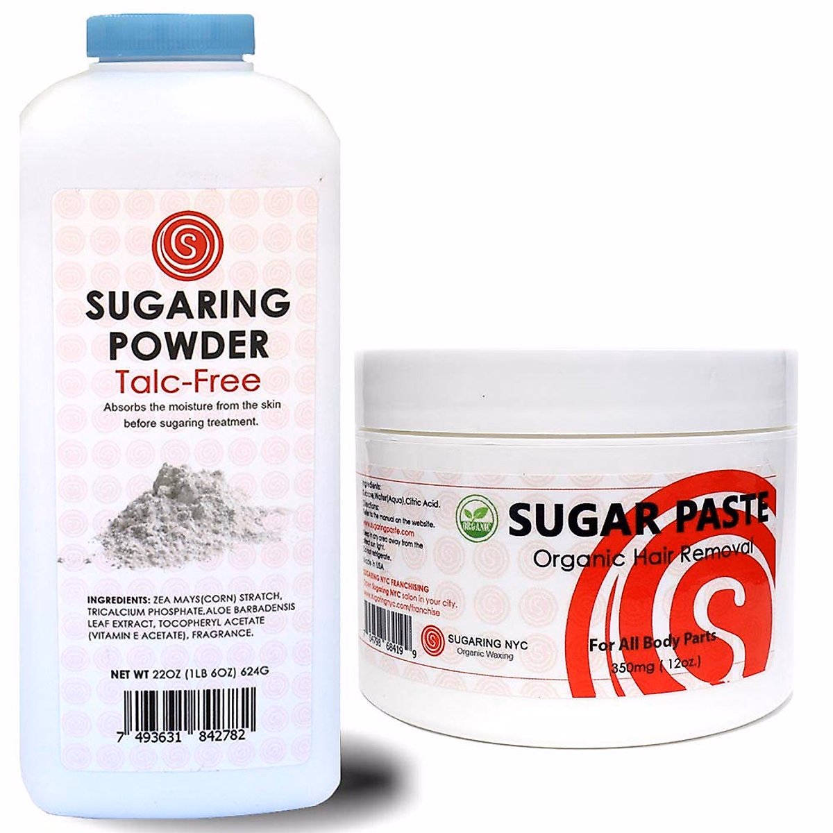 Sugaring Paste for Legs + Sugaring Drying Powder