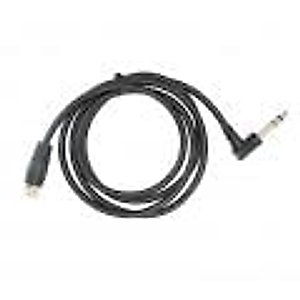 Zopsc 6.35mm Male to MIDI Din 5Pin Male Cable, 90 Degree Bend 6.35mm Male to MIDI Din 5Pin Male Electronic Piano Audio Connection Cable 1.5m.