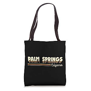Retro California Gifts Souvenirs Vintage Palm Springs Ca Tote Bag