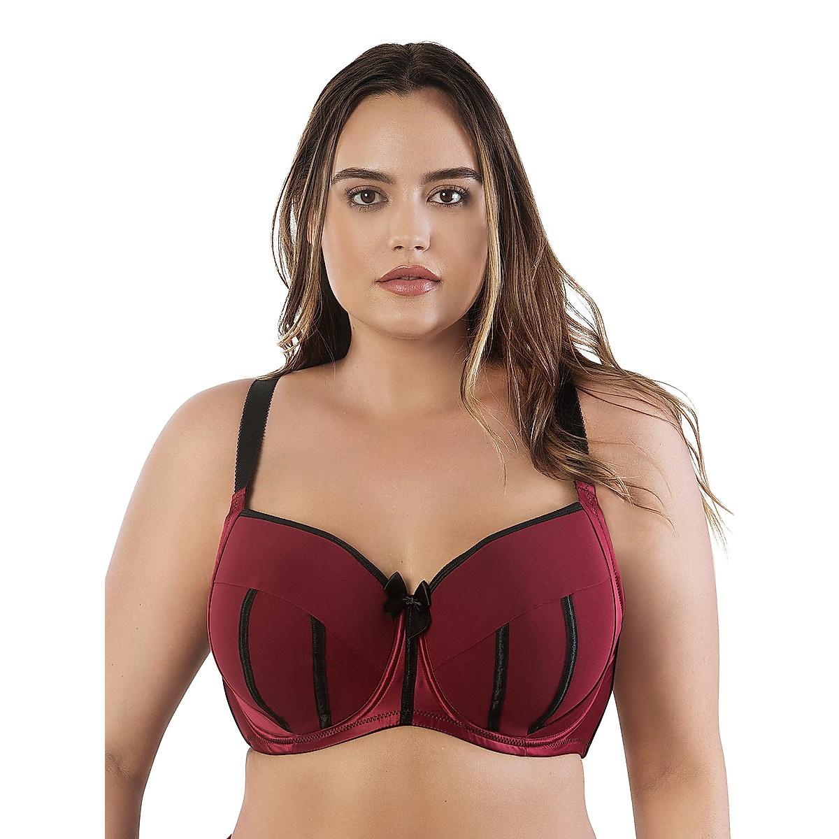 PARFAIT Charlotte 6901 Women's Full Busted and Full Figured Sexy Padded Bra-Rio Red-40F