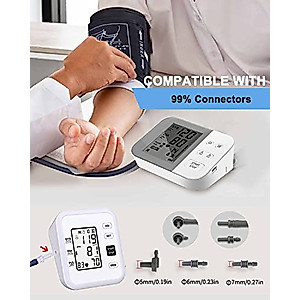Blood Pressure Cuff, Compatible with Omron BP Extra Replacement Cuff, Applicable for 8.7”-16.5” Inches (22-42CM) Big Arm, Adult Large BP Cuff