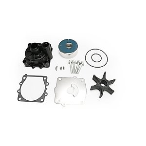 MARKGOO 61A-W0078-A3-00 Water Pump Impeller Repair Kit w/Housing Replacement for Yamaha Outboard V6 150 175 200 225 250 300 HP VMAX Boat Motor Engine Parts Rebuild Service Sierra 18-3396 61A-W0078-02