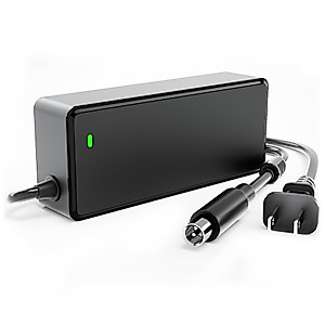 42V/36V 2A Power Charger Adapter Compatible with Segway Ninebot by G30LP F40 E45 E25 E22 ES2 ES4, Hiboy S2R, YADEA KS5 Pro KS1 KS3,OKAI Neon/Neon Lite, Bird, Lime for 36V Li-ion Battery UL Listed