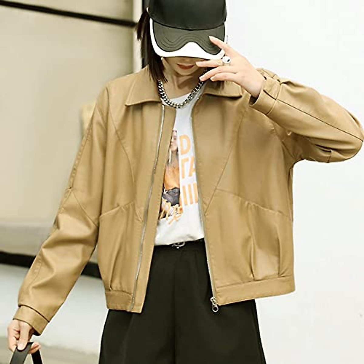 Faux Leather Sheet 1 Yard 56.3x36" Upholstery Vinyl 0.8mm Thick Soft PU Leather KhakiUpholstery Vegan Leather Fabric Synthetic Material for Sofa Bags Chairs Car Seats DIY Craft