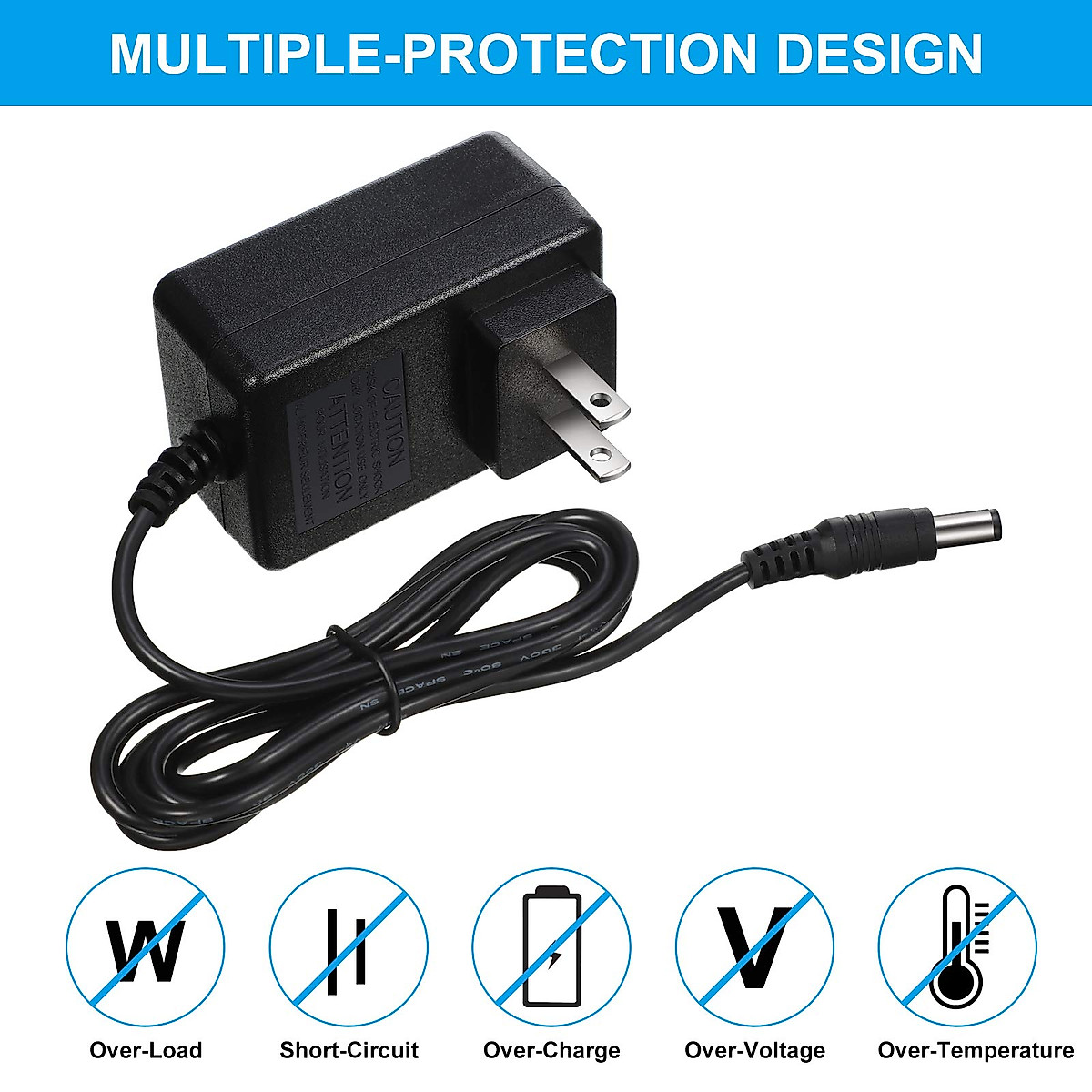 Weewooday 12V Charger for Kids Ride on Cars, 12 V Battery Charger for Ride on Toys with Charging Indicator Light for SUV Electric Ride Toy Battery Supply Power Accessories