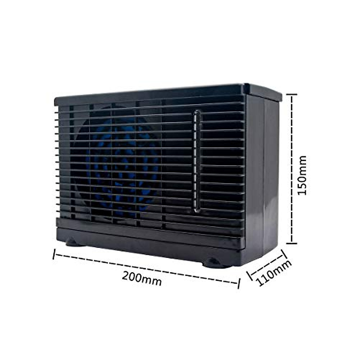 MASO 12V Mini Air Conditioner Home Car Cooler Cooling Water Evaporative Fan whith Evaporative Portable