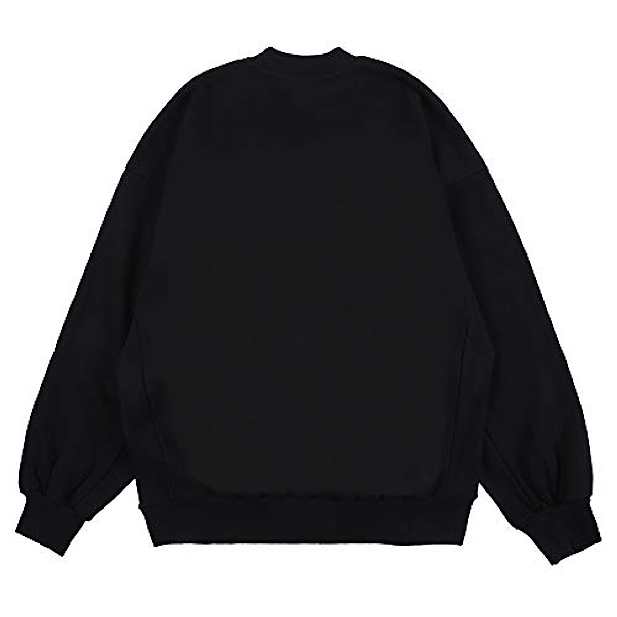 Cactus Pack Men's Hip Hop Sweatshirts Jesus is King Chicago Sweatshirt Graphic Printed Pullover Long Sleeve Hoodie Black