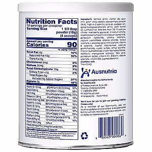 Kabrita Goat Milk Toddler Formula Powder, Non-GMO, 31.7 oz., 50 Servings