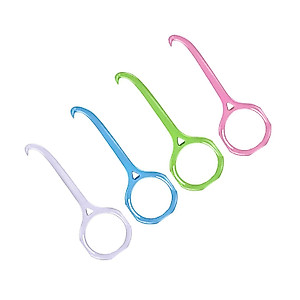 Aligner Remover Tool, HRASY 4 Pcs Clear Aligner Removal Tool for Invisible Removable Braces, Oral Care Disassembly Accessories - 4 Colors