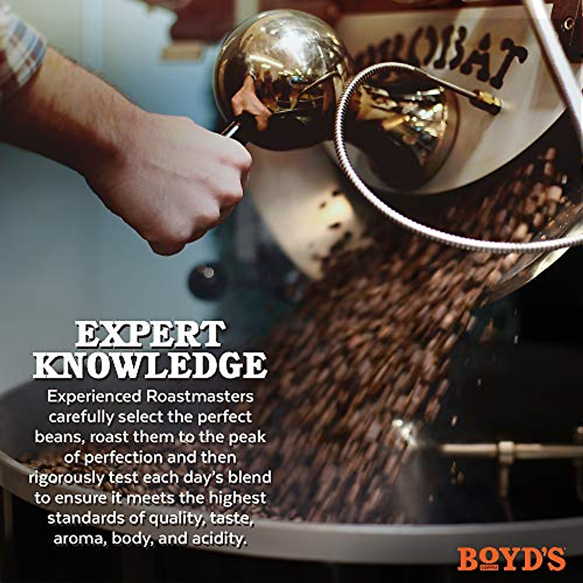 Boyd's Coffee French No. 6 Coffee –Ground Dark Roast– Blended from 100% Arabica – Rich & Full-Flavored – Single Cup - Pack of 12.