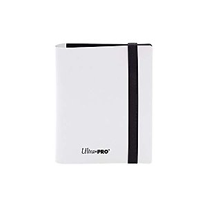 Ultra Pro E-15363 Eclipse 2 Pocket Pro Binder-Arctic White