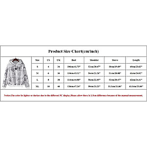 CLD Women Teen Girls Cat Hoodie Sweatshirt Sweater Coats Cute Ear Sleeping Printed Pullover Long Sleeve, A-gray, Small