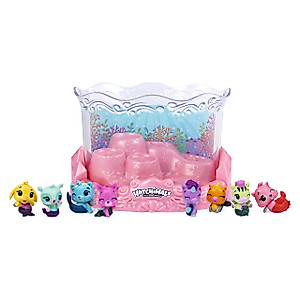 Hatchimals CollEGGtibles, Mermal Magic Underwater Aquarium with 8 Exclusive Characters (Amazon Exclusive Set), Girl Toys, Girls Gifts for Ages 5 and up