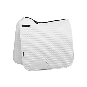 Suede Dressage Square White Large