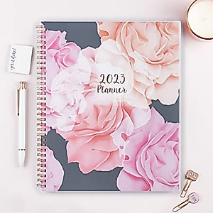 Blue Sky 2023 Weekly and Monthly Planner, January - December, 8.5" x 11", Frosted Cover, Wirebound, Joselyn (142079)