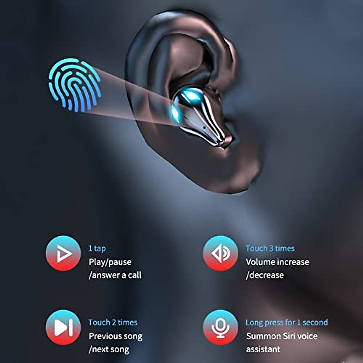 #23Dbbu X9 Bluetooth 5 1 Earphones 15Ms Delay Charging Box Wireless Headphone Stereo Sports Earbuds Headsets with Microphone