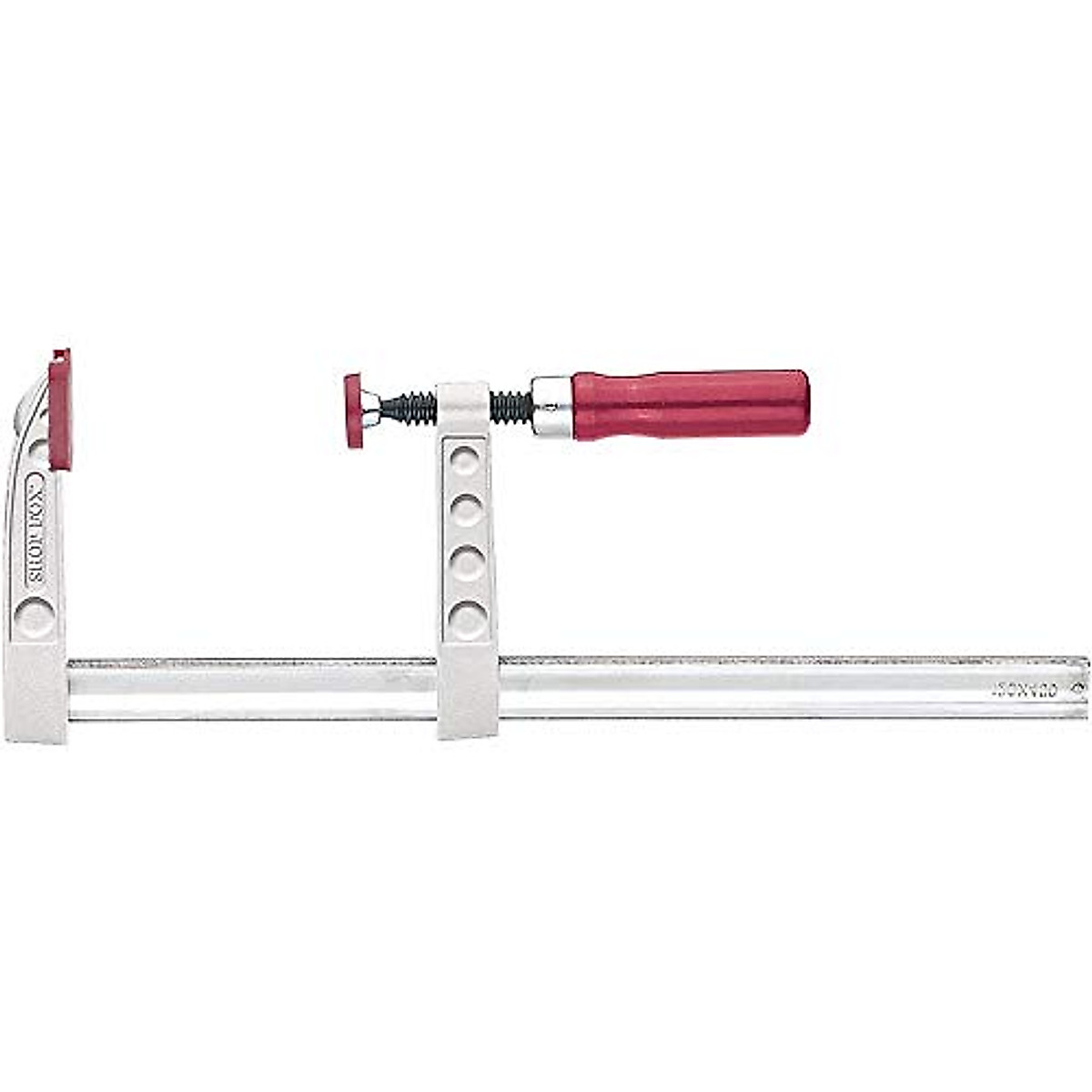 Shop Fox D2918 Heavy Duty F-Clamp with Wood Handle, 24-Inch