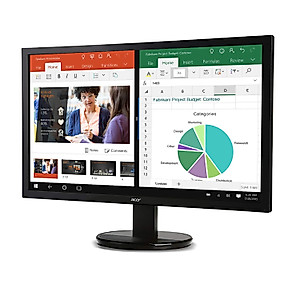 acer K2 19.5" Monitor Display HD 1366 x 768 5 ms (Renewed)