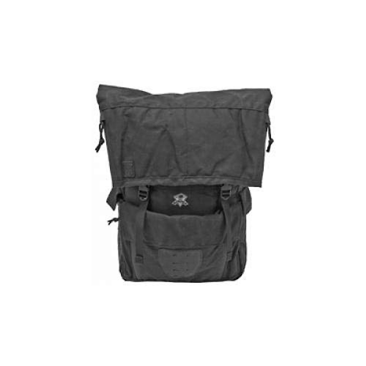 Grey Ghost Gear Gypsy, Backpack, Black, Waxed Canvas, 19"x16"x4.5"