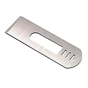 Stanley 0-12-504 Replacement Block Plane Iron Cutter for Plane, Silver, 34mm