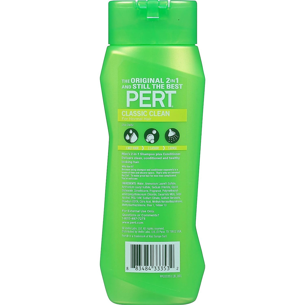 Pert Plus 2-in-1 Shampoo Plus Conditioner, Normal Hair 13.50 oz