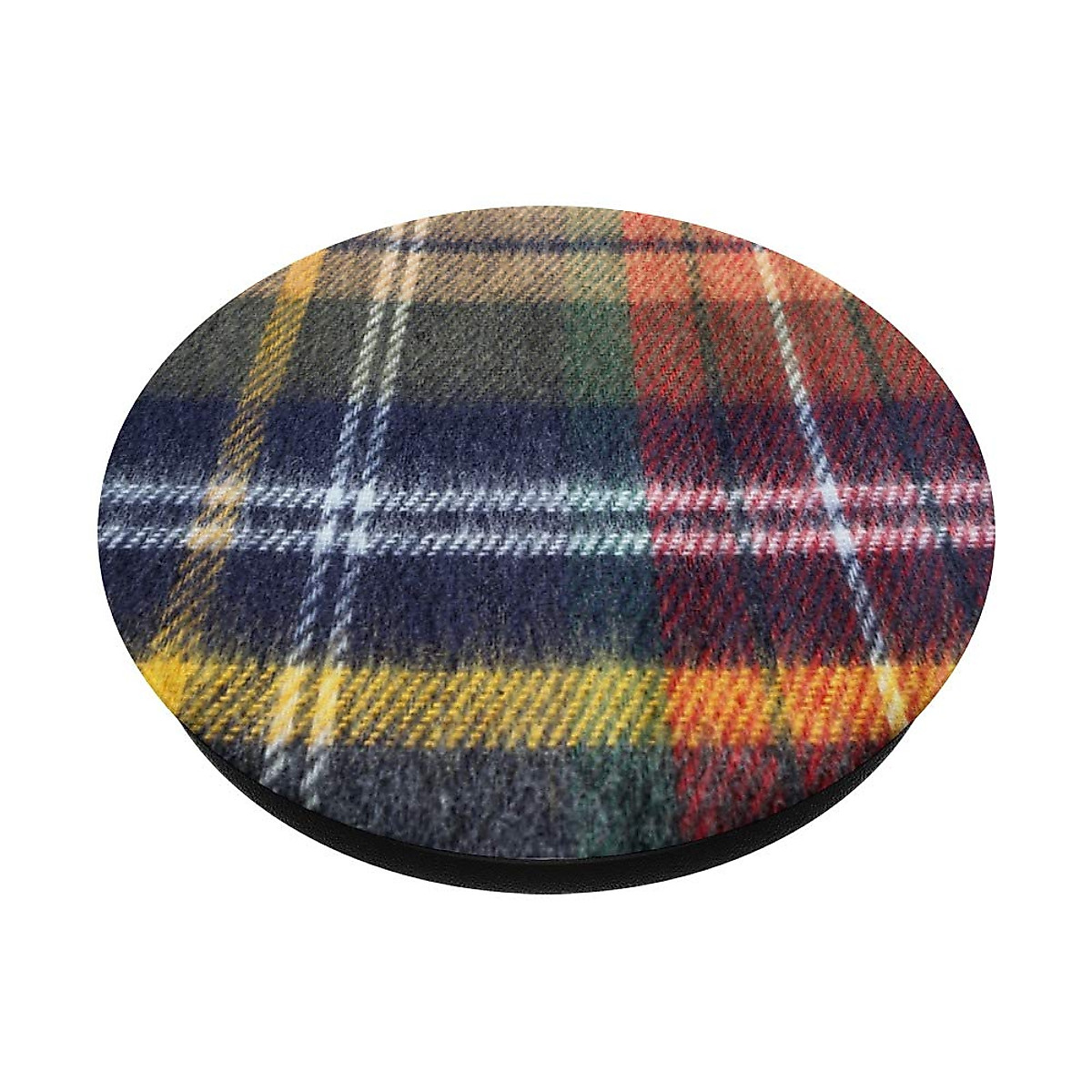 Plaid Buffalo Gingham Check Flannel Tartan Line Stripe Patch PopSockets PopGrip: Swappable Grip for Phones & Tablets