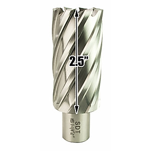 Steel Dragon Tools 1-1/4" x 2" High Speed Steel Annular Cutter with 3/4" Weldon Shank