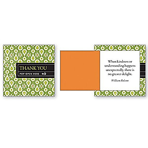 Tiptop Home Pop Open Cards, Believe, BE Happy, Smile, Thank You, Shine, Happy Day, Carpe Diem - Inspirational Greeting Cards - with GB Pen